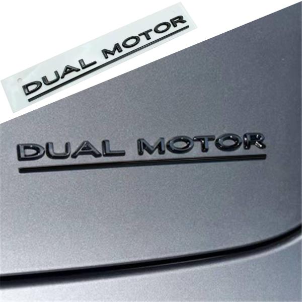 商品名: YHCDSEA Model 3 Y 自動車用 3D格子縞バッジステッカー マークカーエンブレム 格子縞バッジ 装飾 テスラモデル3 Y X S (シルバー) YHCDSEA Model 3 Y Dual Motor Badge E...