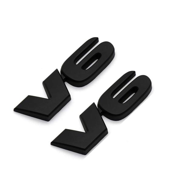 商品名:  2Pcs Metal Chrome V6 Engine Badge Sport Turbo Sticker Car Trunk Emblem Decal (Black)ブランド: Generic高さ: 13.2cm横幅: 5.6...