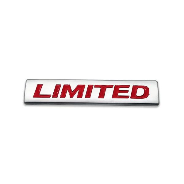 商品名:  1x Limited Logo 3D Metal Decal Side Sticker for Fender Emblem Trunk (Chrome Red)ブランド: Generic高さ: 13.589cm横幅: 5.892...