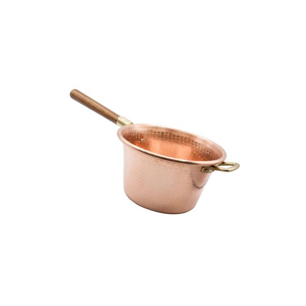 商品名:  CREARTISTIC Made in Italy - Red Copper Pot For Polenta ? 9.8 Inch - 3.6 Qt ? For 4/5 People ? Long Wood Handle ? P...