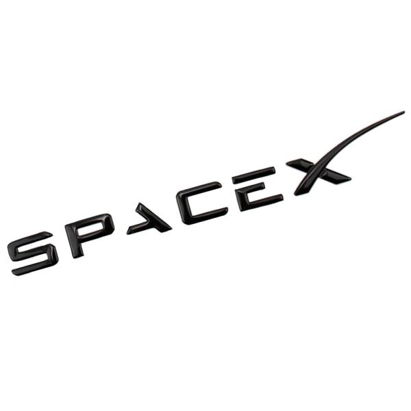 商品名:  Spacex Emblem 3D Metal Badge Car Decal Sticker Fender Side Rear Trunk Decoration for Tesla Model S Model 3 Model X...