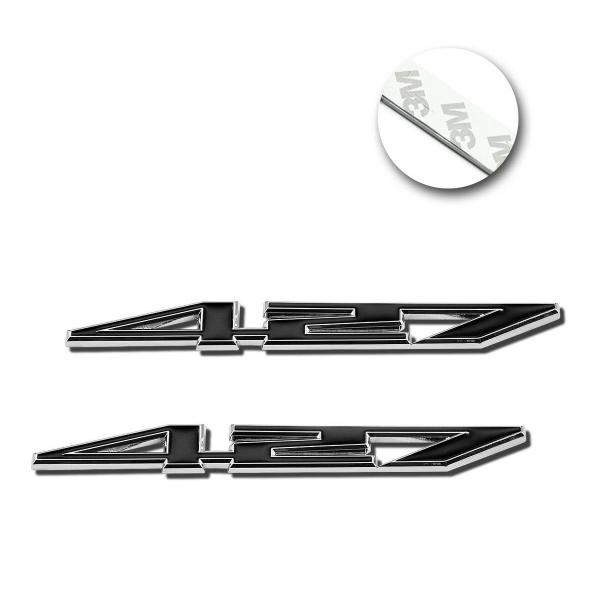 商品名:  2X 427 Aluminum Emblem Badge Decal Red &amp; Silver for Z06-C6 427 CI (Black)ブランド: Generic高さ: 21.7932cm横幅: 5.6896c...