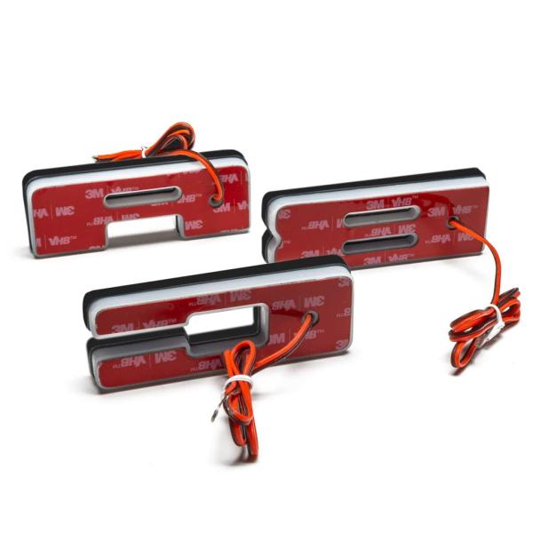 商品名:  ORACLE LIGHTING LED Letter B ? Universal Illuminated Letter Badges, Matte White Surface Finish, 1 Light (Amber), P...