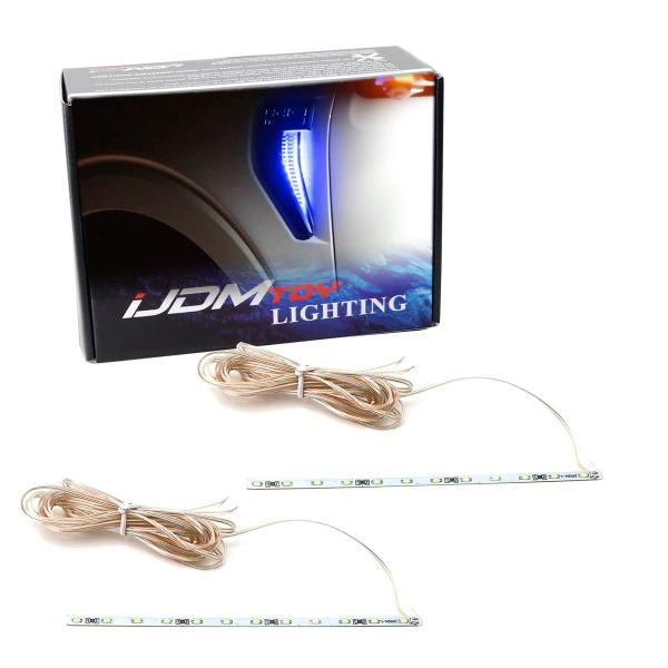 商品名:  iJDMTOY Ultra Blue LED Background Illumination Lighting Kit Compatible with 2021-up Ford F150 Side Fender Emblemブラ...