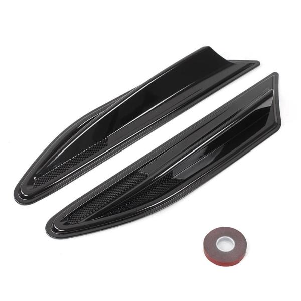 商品名:  ihreesy Car Side Vent Decorative Sticker,1 Pair Car Air Flow Vent Sticker Universal Car Fender Side Air Vent Frame...