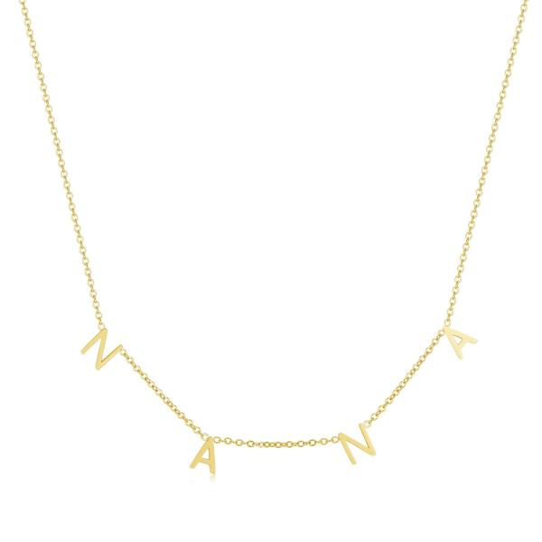 商品名: SISMIURRA Mama ネックレス 女性用 調節可能でキュートなレターネックレス 華奢なイニシャルペンダントチェーンネックレス 母の日の誕生日のための新しいママパーソナリティギフト, 真鍮, 宝石なし。 SISMIURRA ...