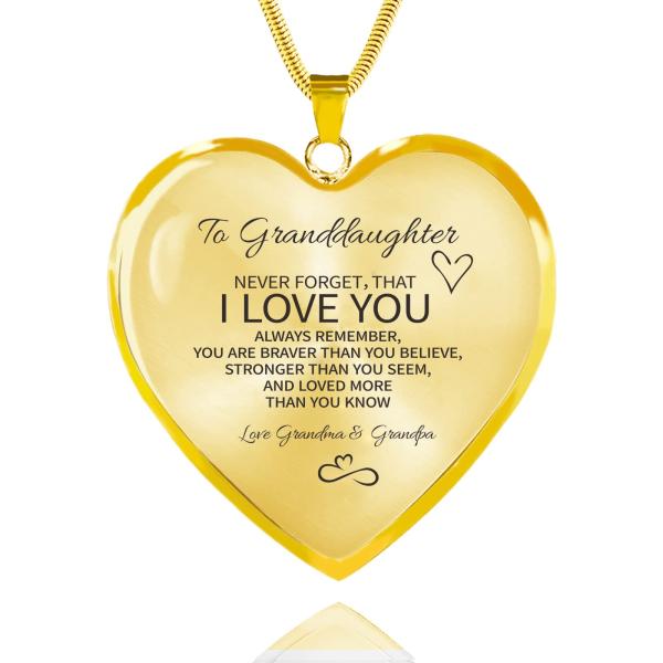 商品名: TAGOMEI To My Daughter ネックレス 母から娘へ おばあちゃんから娘へ ネックレス ハートペンダントネックレス 母娘ネックレス インスピレーションを与える言葉付き 女性 女の子 誕生日 卒業式ジュエリーギフト,...