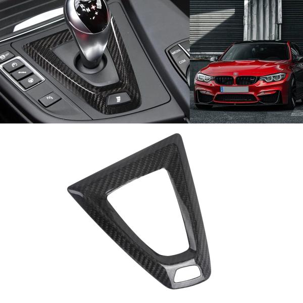 商品名:  Xotic Tech Inner Gear Shifter Knob Base Surround Molding Panel Cover Trim, Real Carbon Fiber, Compatible with BMW ...