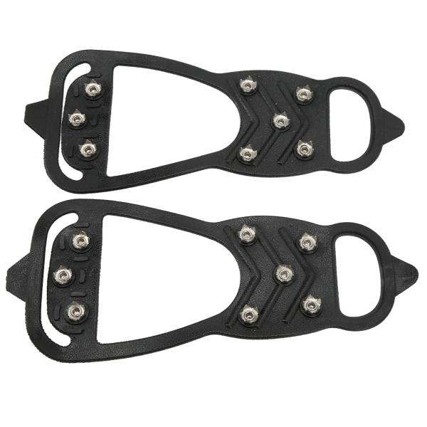 商品名:  01 02 015 Ice Shoe Grips, Flexible 1 Pair Foldable 8 Teeth Ice Traction Cleats for Walking On Snow and Ice(M)ブランド:...