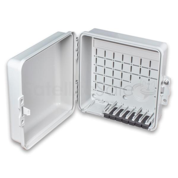 商品名: SatelliteSale 防水ジャンクションボックス 高耐久エンクロージャー 9x9x4インチ UV定格熱可塑性合金 SatelliteSale Weatherproof Junction Box Heavy Duty Encl...