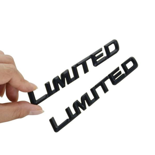 商品名:  2Pc Metal Limited Edition Luxury Sport Car Emblem Badge Trunk Decal Sticker (Black)ブランド: Generic高さ: 15.5956cm横幅: 6...