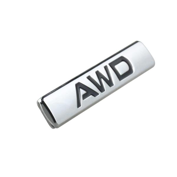 商品名:  1PC Metal AWD Emblem Car Fender Trunk Tailgate Badge Decals Sticker 4WD 4X4 SUV (Silver Black)ブランド: Generic高さ: 14....