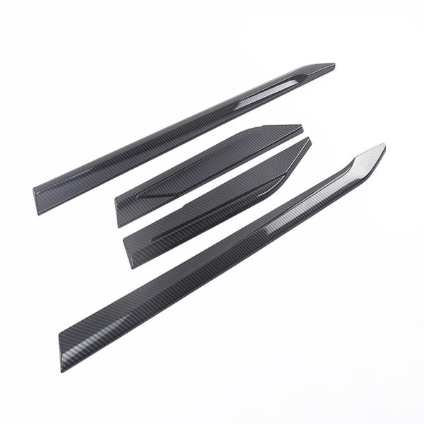 商品名:  Car Door Body Molding Trim Accessories Anti-Scratch Protector Auto Side Strips ABS Carbon Fiber Grain for RAV4 RAV...