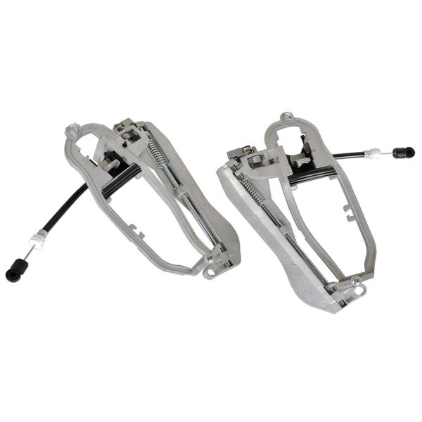 商品名:  labwork Front Left Right Side Exterior Door Handle Frame Carriers With Cable Replacement for BMW X5 E53 Replace 51...