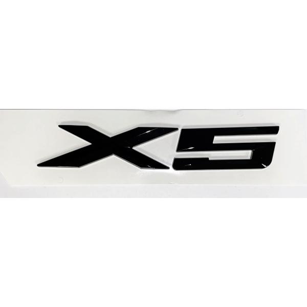 商品名:  Generic Replacement X5 Gloss Black Emblem for X5 Trunk Rear Emblem Decal Nameplate Numbers Letters (Gloss Black)ブラ...