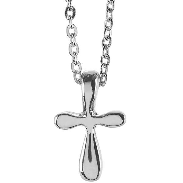 商品名: Dicksons Blessed Mother ペンダント 18インチ レディース ネックレス, 18 Inch, 金属, 宝石なし。 Dicksons Blessed Mother Petite Round Cross Silv...