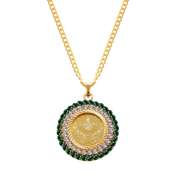 商品名:  Choker Necklace Chunky Dainty Y-2K Chain Necklace for Women Girls Gold Rhinestone Jewelry Set Women's Necklace Tur...