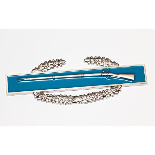 商品名:  Army Combat Infantry Badge CIB 6'' Metal Emblem with Adhesive for Windows or Awards,silver, blue,6 inches wideブランド...