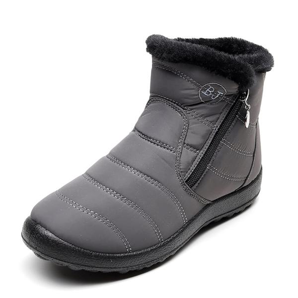 商品名:  Boojoy Shoes, Winter Lightweight Snow Boots Non-Slip Ankle Boots Warm Outdoor Walking Warm Shoes (Grey-a,7)ブランド: S...