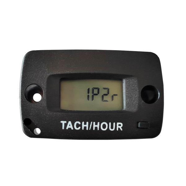 商品名: HonorMeet デジタルLCD時間タコメーター チェーンソー用 小型エンジンタコメーター 芝刈り機用 メンテナンス時間カウンター ガスエンジン駆動 ガーデントラクター コンプレッサー 発電機 オートバイ ボートなどに Hono...