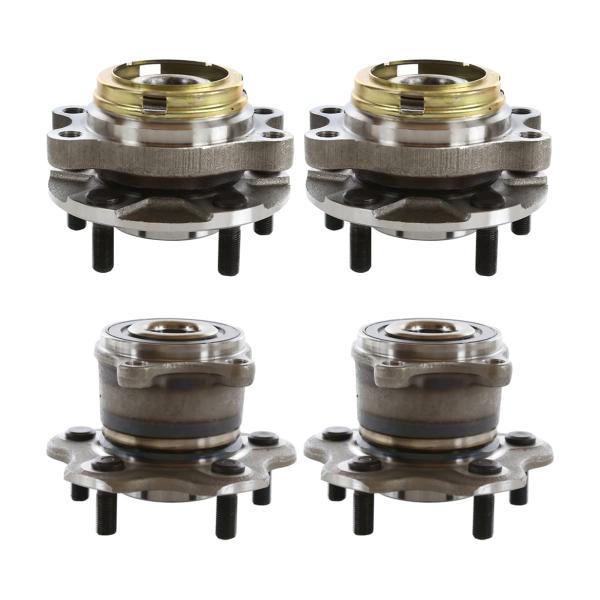 商品名:  AutoShack Set of 4 Front and Rear Wheel Hub and Bearing Assemblys with ABS Replacement for 2007-2012 Nissan Altima...