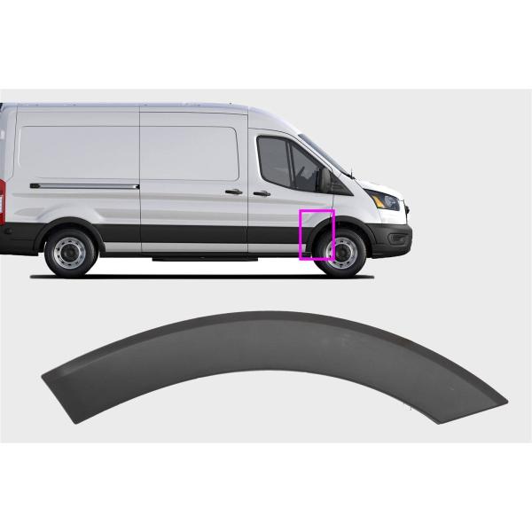 商品名: フォード トランジット 2015-2022 右助手席側ドア フェンダー フレア モールディング トリム 150 250 350 MJD Auto Parts Replacement for Ford Transit 2015-20...