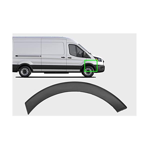 商品名: Ford Transit 2015-2022 右助手席側フェンダー フレア モールディング トリム 150 250 350用 MJD Auto Parts REPLACEMENT FOR FORD TRANSIT 2015-202...