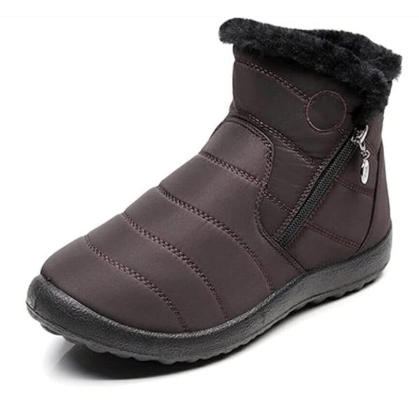 商品名:  Boojoy Winter Boots Boojoy Winterstiefel Waterproof Slip on Outdoor Snow Shoes (Brown,9)ブランド: Sopaeduon商品サイズ: 9商品番...