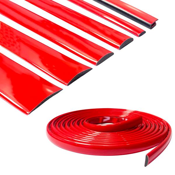 商品名:  Solid Red Car Motor Bike Self-Adhesive Exterior and Interior Molding Trim Universal Dashboard Bumper Window Door B...