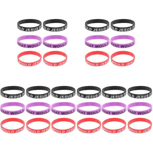 商品名:  ABOOFAN 30 Pcs Rubber Wristbands Braclets for Men Mens Braclets Stretch Belt for Women Womens Wristlet Motivationa...