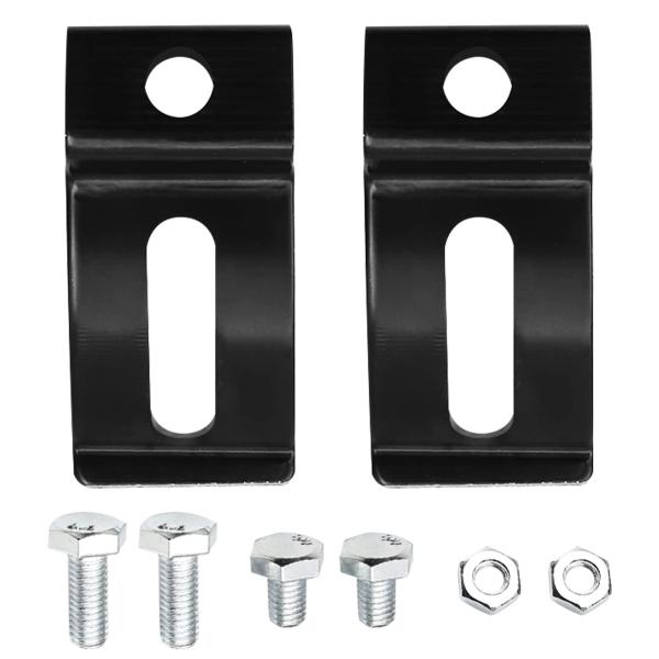 商品名: オートバイLEDスポットライトバー取り付けブラケット ナット内径8mm 作業ライトバー スライド式 延長ブラケットホルダー フォグライトヘッドライト取り付けブラケット オフロードバイクATV 4X4用 2個 ZHHXYanh 2P...