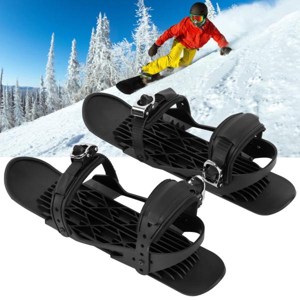 商品名:  plplaaoo Mini Short Ski Skates for Snow,Skis for Winter Shoes,Short Snowskates Skiboards,Mini Ski Skates Short Sno...
