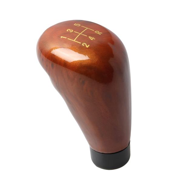 商品名:  FACULX 5 Speed Universal Peach Wood Manual Car Gear Stick Shift Knob Shifter for Most Manual Vehicles with A Diame...