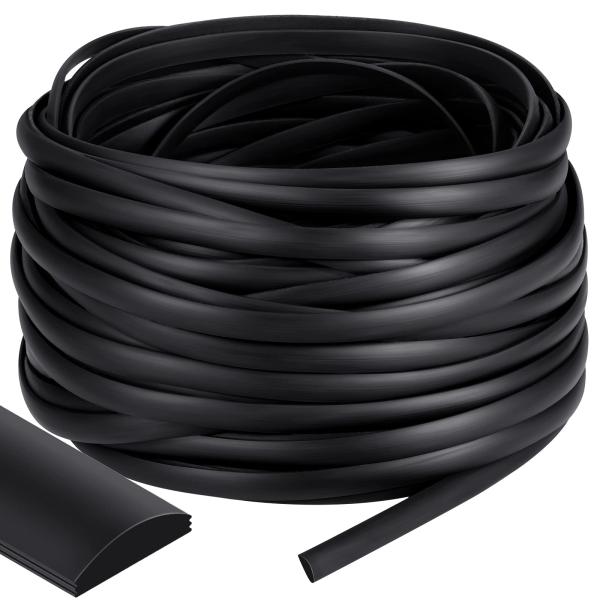 商品名: フラットスクリーンスプライン 0.315幅 ビニールスクリーンスプライン フラットボトムとカーブした上端スクリーンスプライン 窓やパティオのスクリーンドアのガラススクリーンの交換 厚さ0.08インチ (100フィート) Flat ...