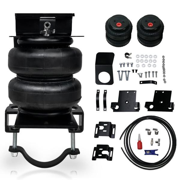 商品名: KEIYSHOLCK リアエアヘルパースプリングバッグキット 2001-2010 シボレー シルバラード/GMCシエラ 2500HD 3500HD 2WD/4WD Firestone 2250交換用 耐荷重5,000ポンド KEI...