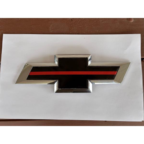 商品名:  EmblemsPlus RED LINE Edition Chevy Silverado Grille and Tailgate Bowtie Emblem ( DIY ) Decal Overlay Vinyl Sheets ...