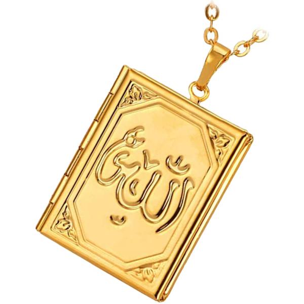 商品名:  USHOBE Quran Necklace J Necklace for Women Womens Necklace M Necklace for Women Womens Lockets Necklaces for Women...