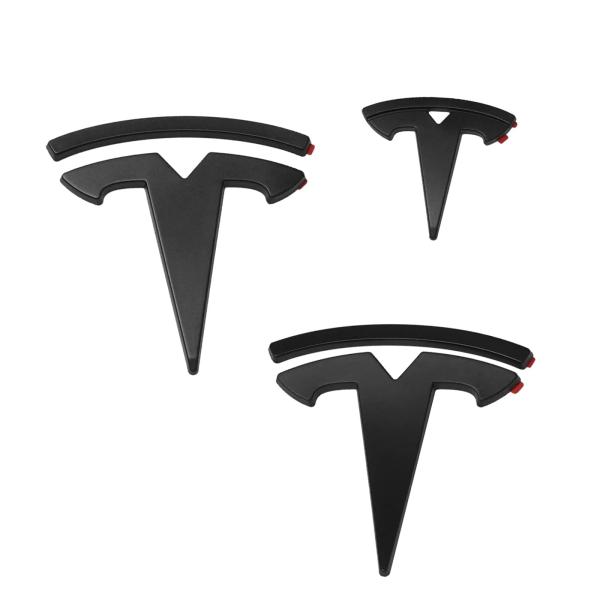 商品名:  YJMOTOR Fit Model 3 Logo Cover,Front Trunk,Rear Trunk Logo Cover Sticker,3D ABS Sticker Style Trims Badge Decals 3...
