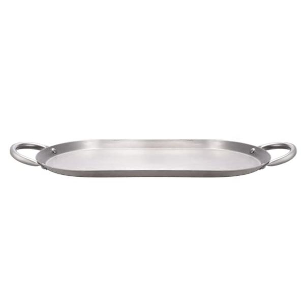 商品名:  17" Stainless Steel Flat Oval Fry Pan Comalブランド: Generic商品サイズ: 17"重量: 3629g商品番号: RB-FR4322色: Silver素材: Stainless S...