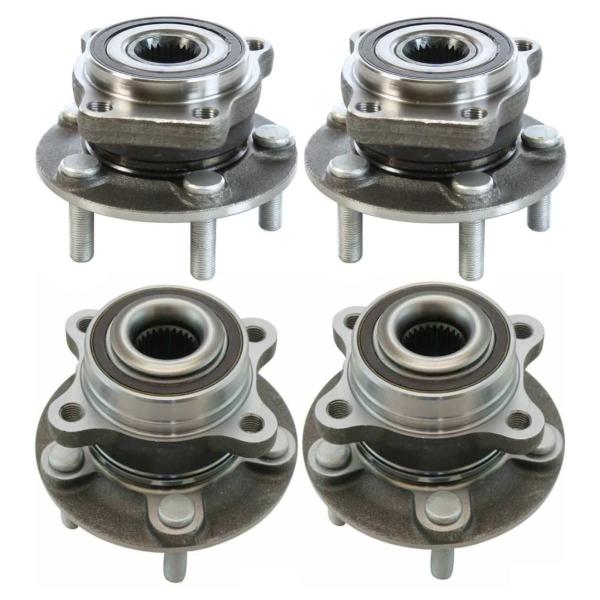 商品名:  AutoShack Set of 4 Front and Rear Wheel Hub and Bearing Assemblys with ABS Replacement for 2012-2013 Subaru Imprez...