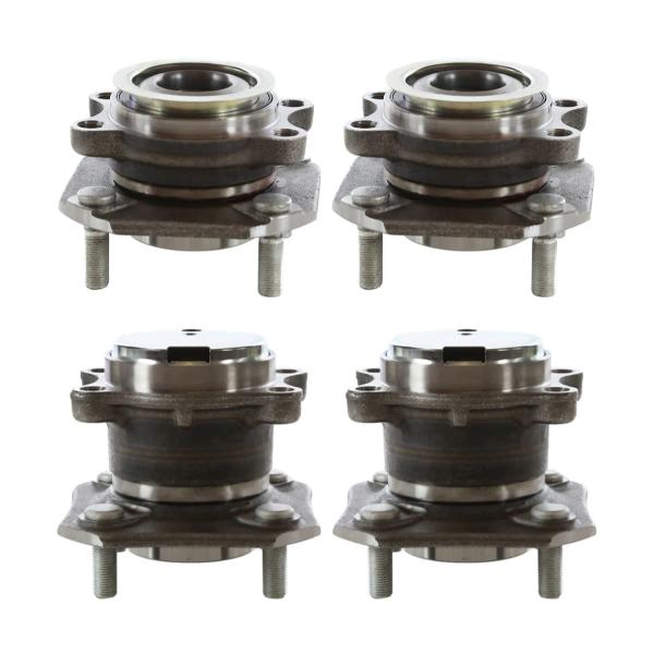 商品名:  AutoShack Set of 4 Front and Rear Wheel Hub and Bearing Assemblys with ABS Replacement for 2007 2008 2009 2010 201...