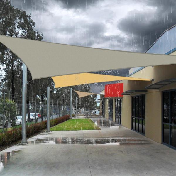 商品名:  Tuosite Sun Shade Sail Waterproof UV Blocker Sunshade 10' x 13' Grey Patio Rectangle 220 GSM Pergola Carport Awnin...