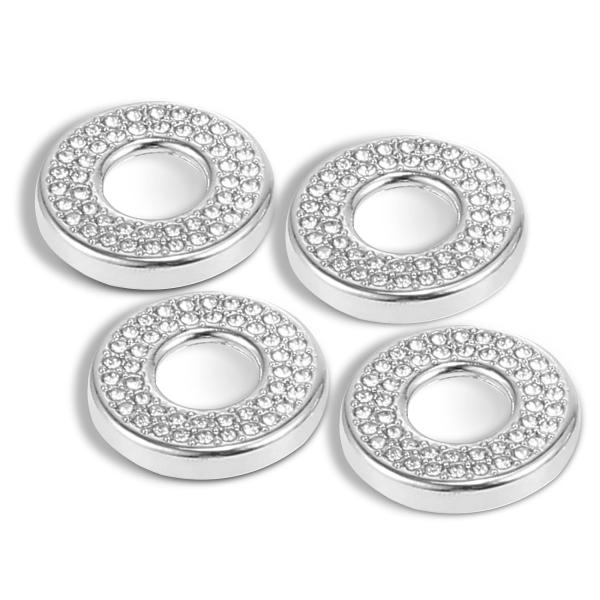 商品名: キラキラした車のドアロックアクセサリー ドアロック、キラキラした車のドアロックカバーステッカー、ラインストーンプルロッドボルト装飾、Cクラス C200 C300 Eクラス E200 300 GLC 200 260 300用 4 P...