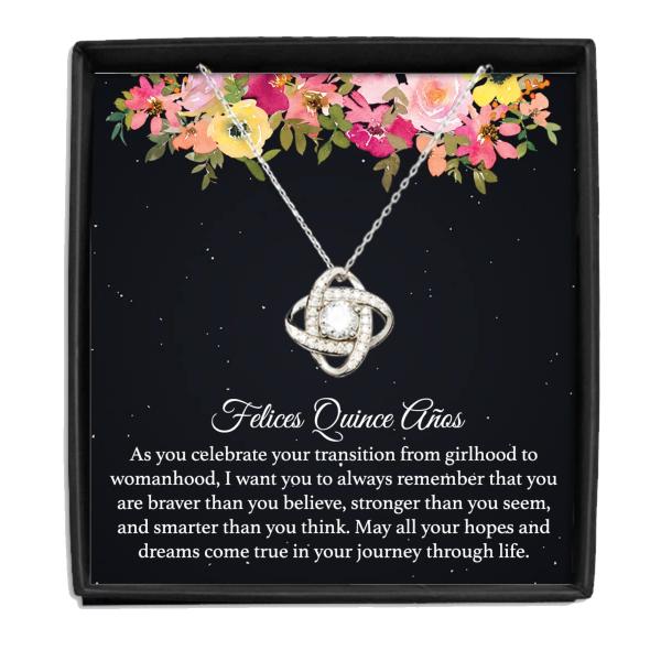 商品名: Coveted Goods キンセアニェラネックレス 15歳の女の子へのギフト 誕生日 キンセアニェーラギフト フェリーチェス キンセアニェラへのギフト, スターリングシルバー, キュービックジルコニア Coveted Goods...