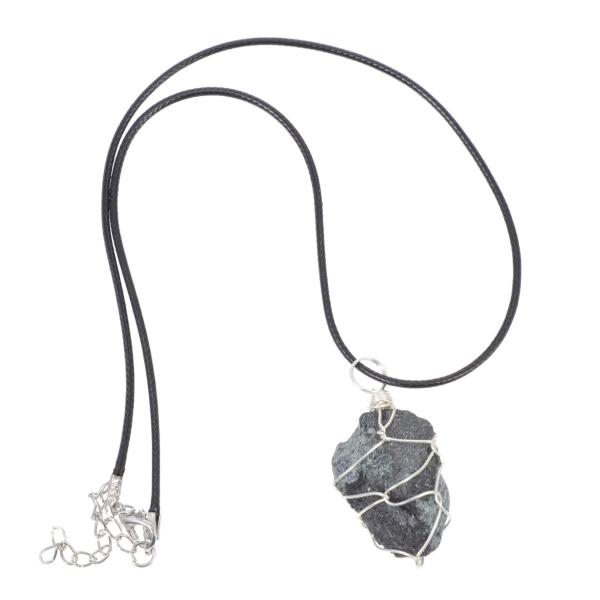 商品名:  ADOCARN 1pc Raw Stone Wire Pendant Jewelry Necklace Hand Decor Beaded Trim Stone Necklace Girls Necklaces M Neckla...