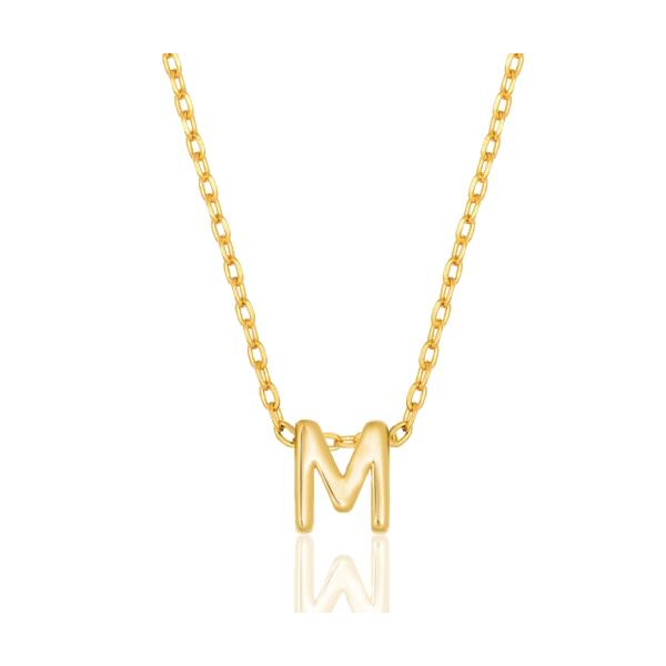 商品名: Capwell + Co ゴールドデリケートイニシャルメタルペンダントチェーンネックレス A~Z文字チャーム ファッションギフト 女性と若い女の子向け, 亜鉛, 宝石なし Capwell + Co Delicate 14k Gol...