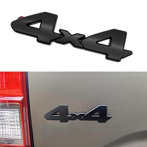 商品名:  Wabular 4x4 Blackout Emblem Overlays Kit Compatible for Accessories with Strong Adhesive, 3D Raised ABS 4x4 Badge ...