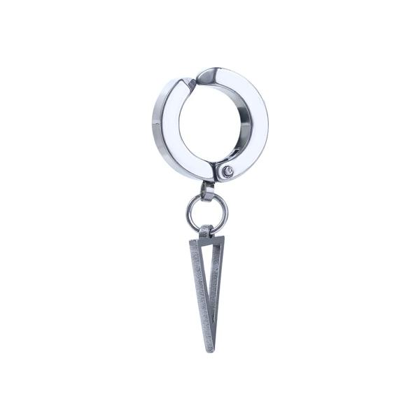 商品名:  Non-Piercing Earrings Ear Clip, Ear Cuff Men Woman Punk Clip Earring, Stainless Steel Triangle Cross Hoop Earrings...