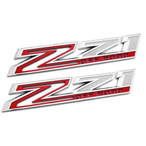 商品名:  2pack 2019-2023 OEM Z71 Off Road Emblems Side Fender Decals Badges Compatible with fits Silverado Offroad Parts 84...