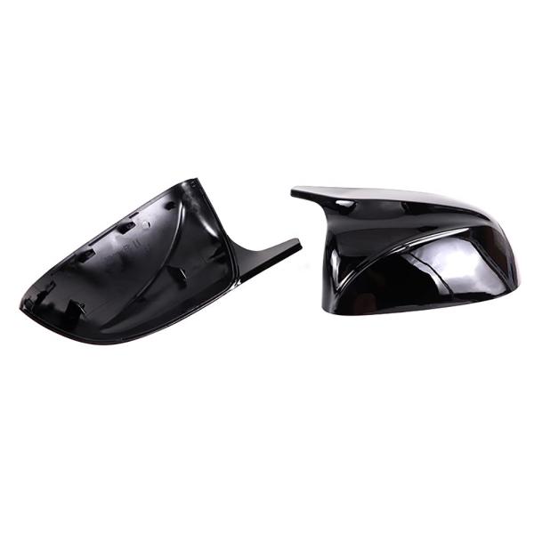 商品名: BMW X3 G01、ix3 G08、X4 G02、X5 IX5、X6 G06、X7 G07 Mルック交換用ドアバックミラーカバー サイドミラーカバーキャップ(ブライトブラック) for BMW X3 G01, ix3 G08, ...